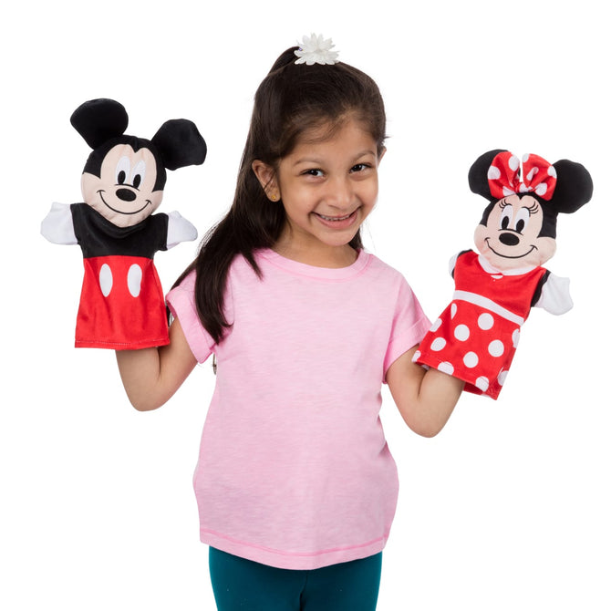 Disney Mickey Mouse & Friends Soft & Cuddly Hand Puppets- Melissa and Doug