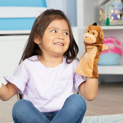 Safari Buddies Hand Puppets- Melissa and Doug