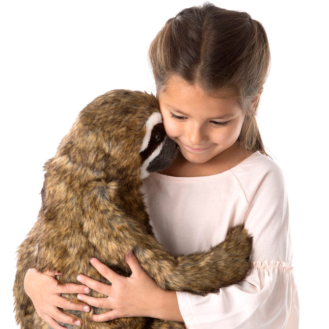 Lifelike Plush Sloth- Melissa and Doug