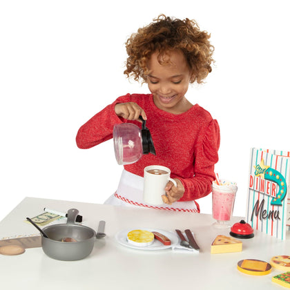 Star Diner Restaurant Playset | Play Diner Food & Accessories