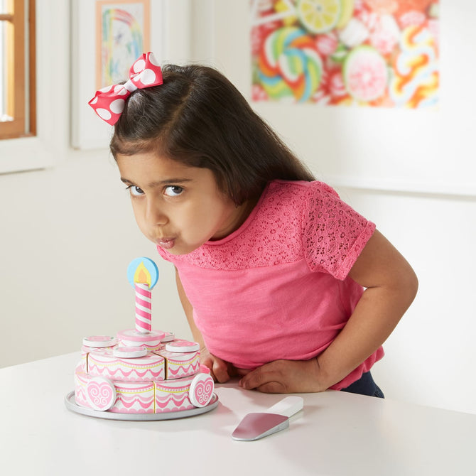 Wooden Toy Cake | Kids Play Cake