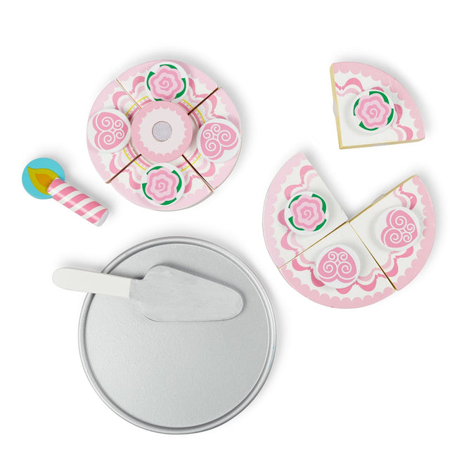 Wooden Toy Cake | Kids Play Cake