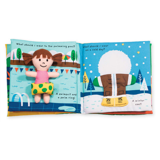 What Should I Wear? Book | Doll Dress-up Book