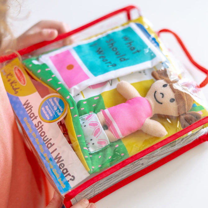 What Should I Wear? Book | Doll Dress-up Book