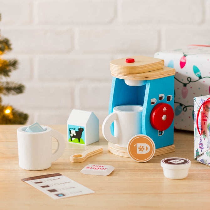 Toy Coffee Set | Pretend Play Coffee Maker